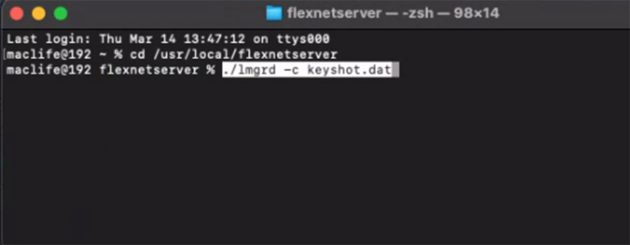 Instructions for downloading and installing KeyShot PRO 2024 MacOS – 3D rendering and animation tool