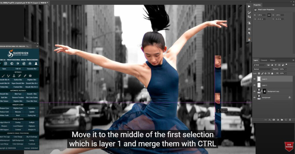 How To Create a Round Pixel Stretching Effect