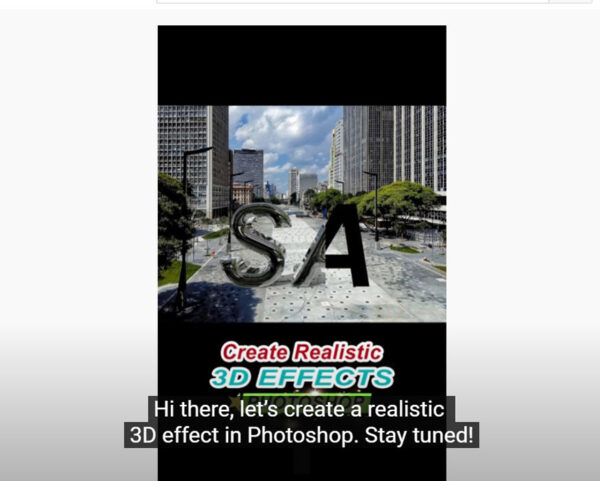 Create Realistic 3D Effects in Photoshop