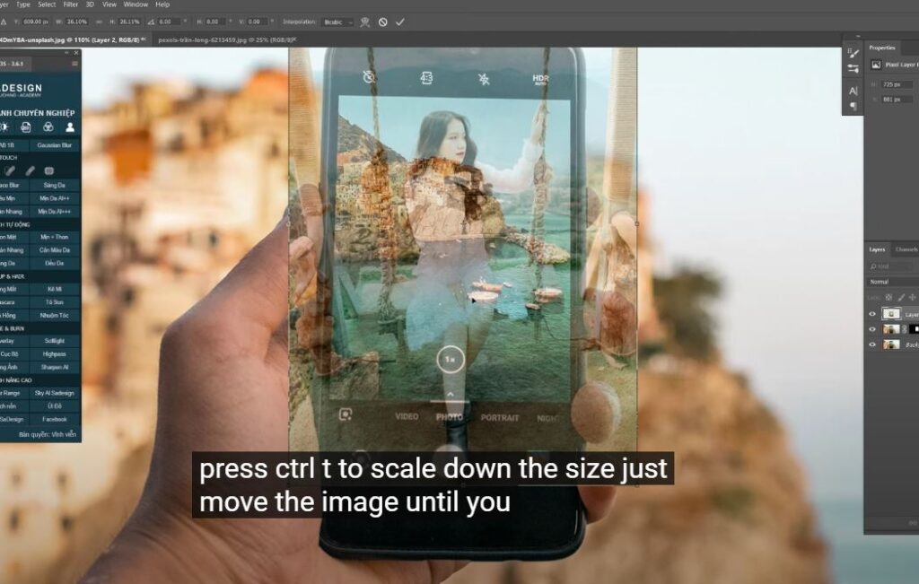 How To Edit 3D Phone Effect in Photoshop