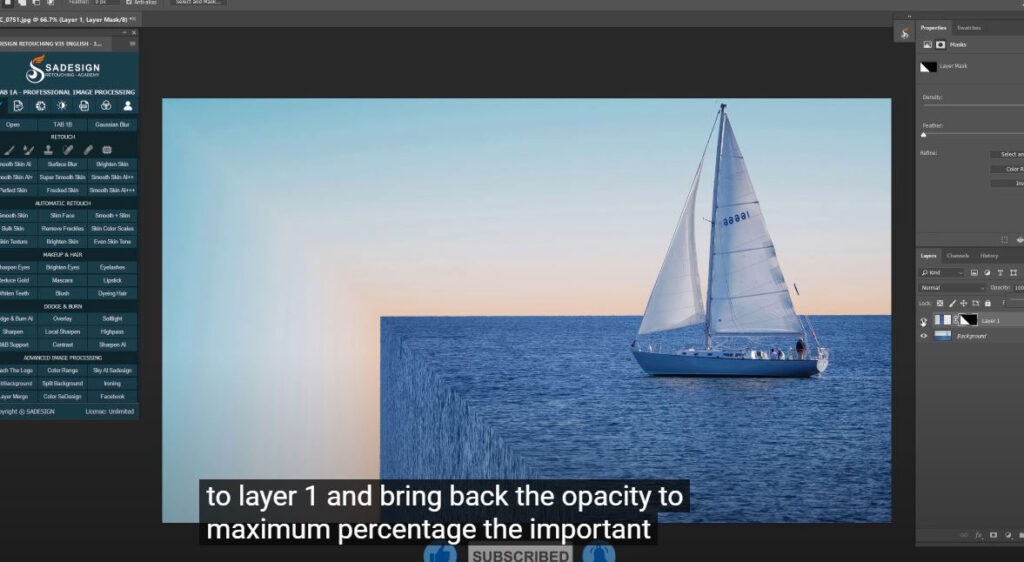 Create Perspective Bending Effect in Photoshop