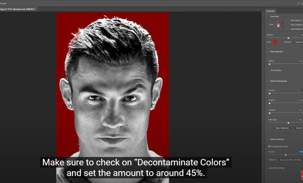 How to Create a Powerful Text Portrait Poster Cristiano Ronaldo