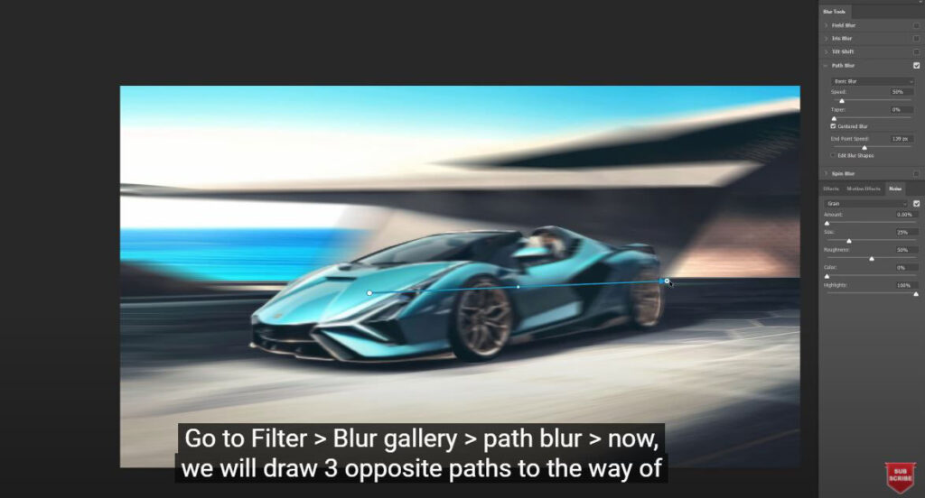 How To Create a Super Speed Effect in Photoshop