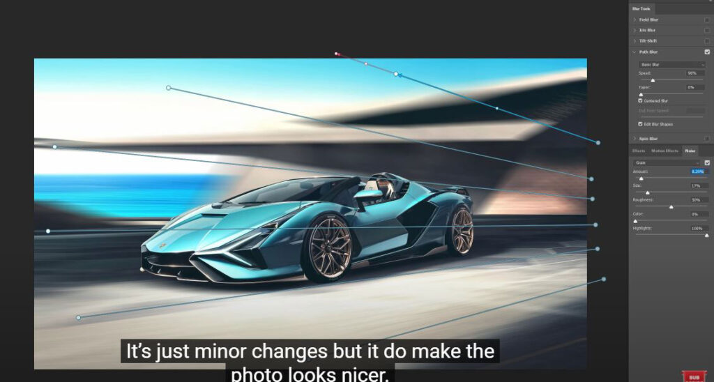 How To Create a Super Speed Effect in Photoshop