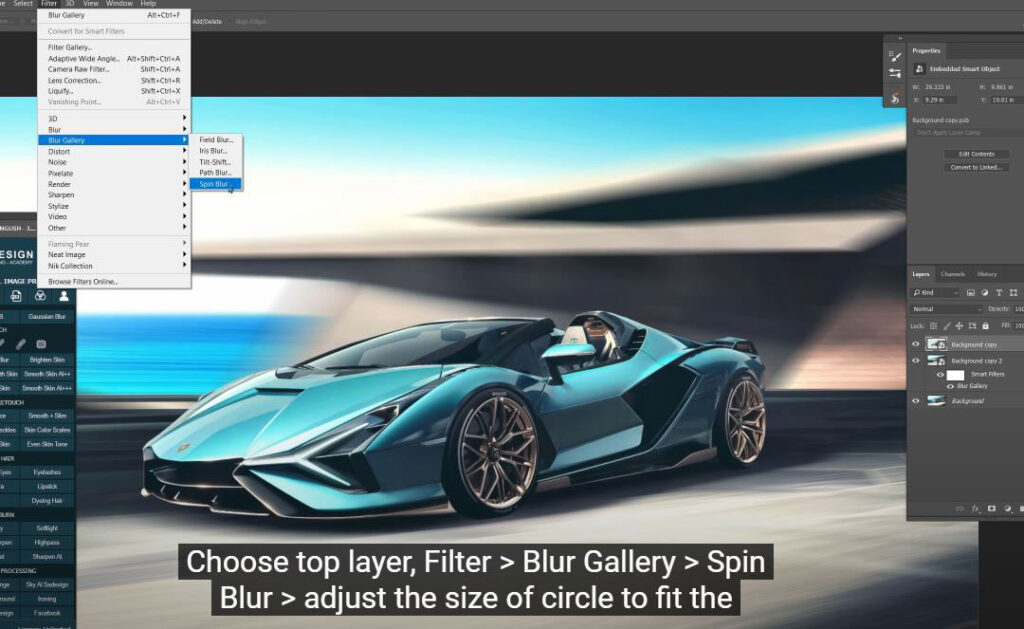How To Create a Super Speed Effect in Photoshop