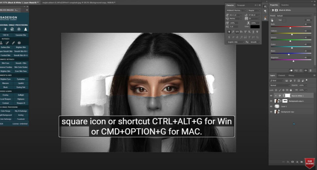 How to Create a Beautiful Torn Paper Portrait Effect