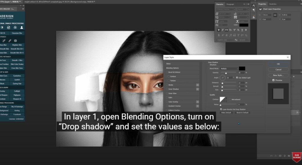 How to Create a Beautiful Torn Paper Portrait Effect