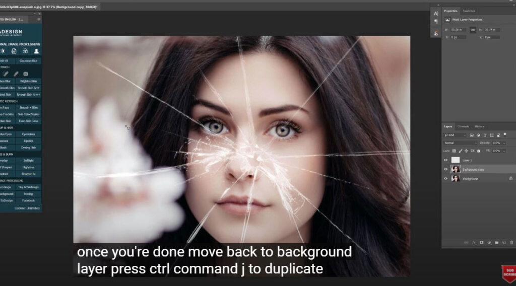 How to Create a Broken Mirror Effect in Photoshop