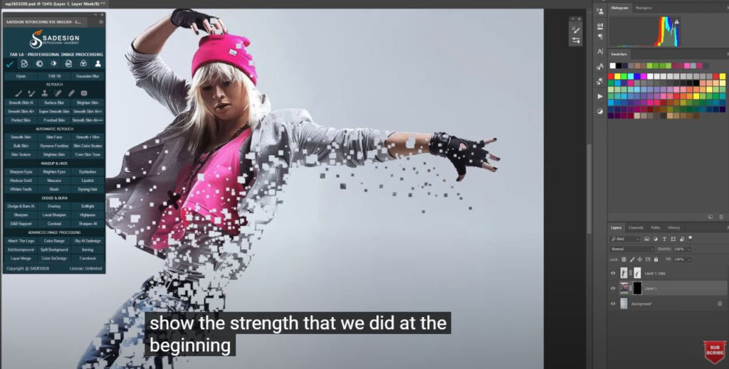 How to Create Dispersion Effect in Photoshop