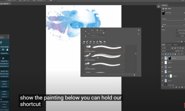 How to Create Watercolor Portrait Effect in Photoshop