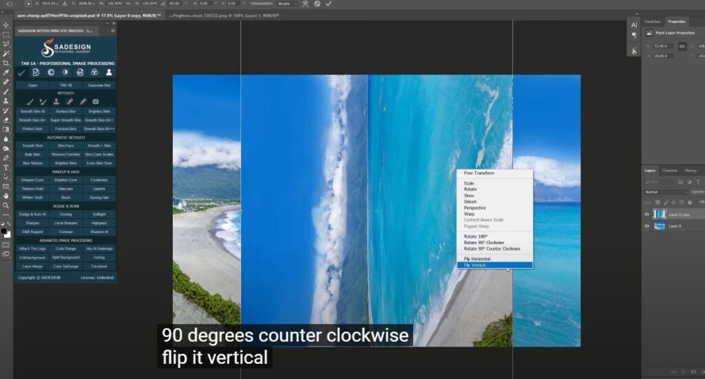 How to Bend 3D Perspective in Photoshop