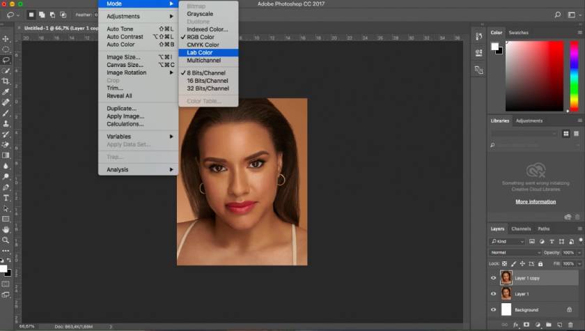 How to remove noise in photoshop